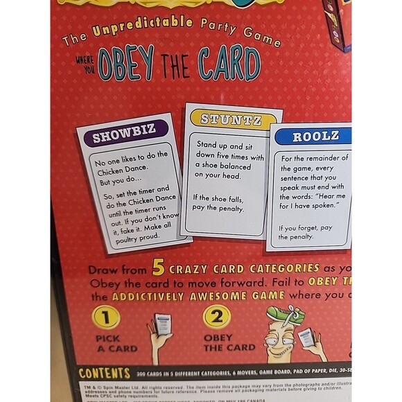 Spin Master | Toys | Quelf The Unpredictable Party Game Where You Obey ...